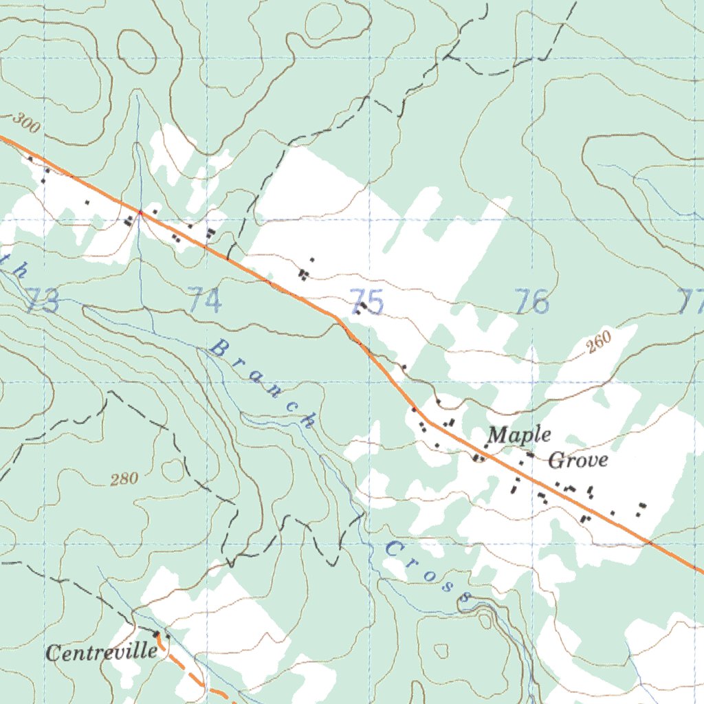 Napadogan, NB (021J07 CanMatrix) Map by Natural Resources Canada ...