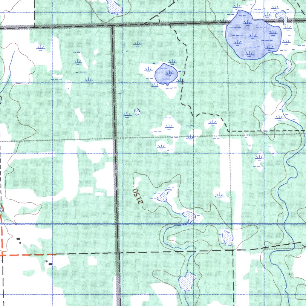 Paradise Hill, SK (073F11 CanMatrix) Map by Natural Resources Canada ...