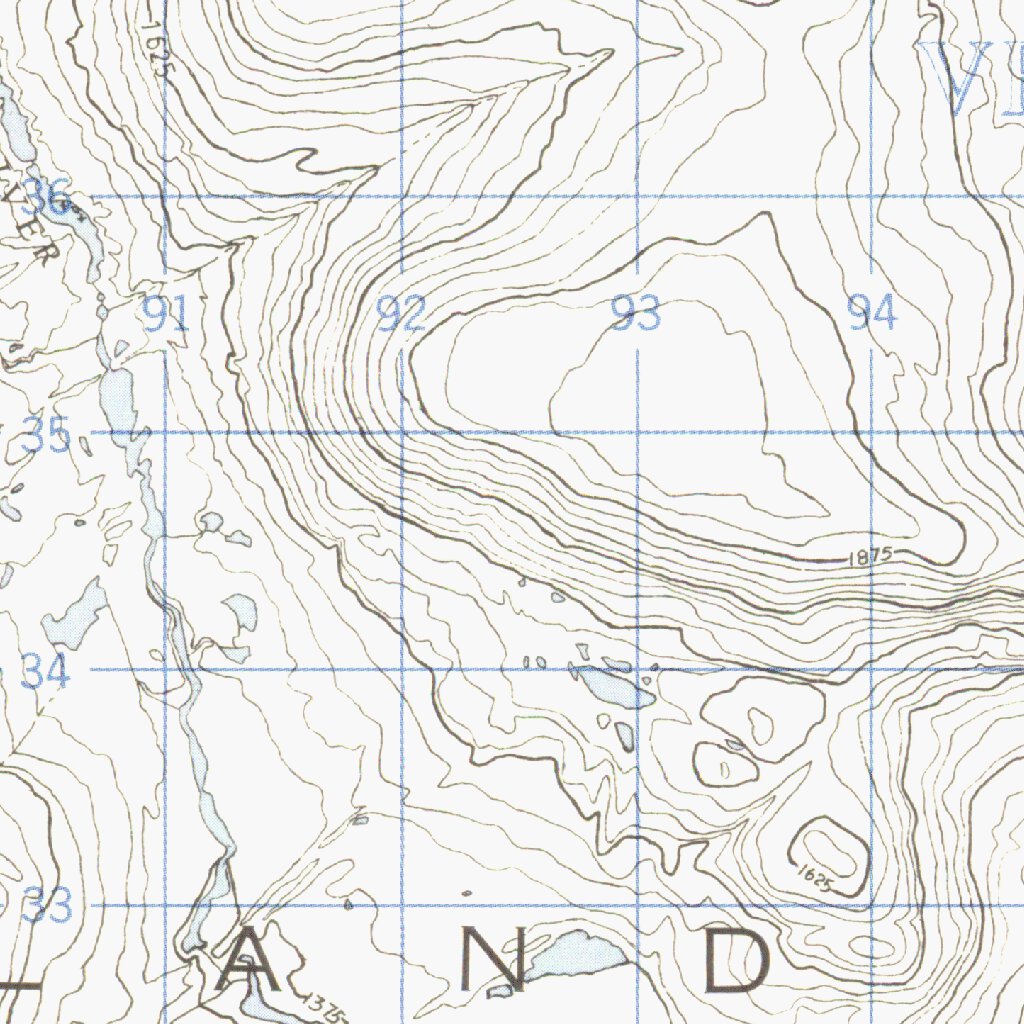 Rimrock Lake East, NU (037E12 CanMatrix) Map by Natural Resources ...