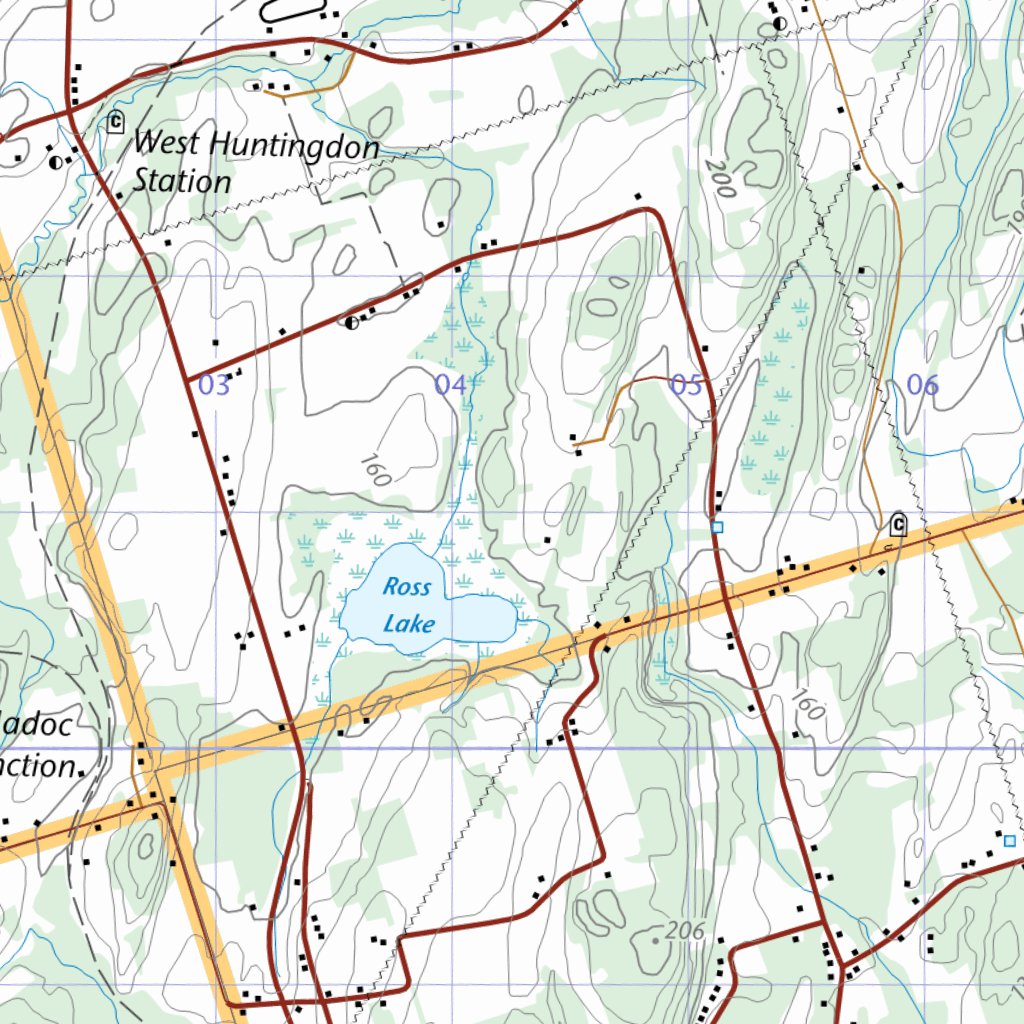 Tweed, ON (031C06 CanTopo) Map by Natural Resources Canada | Avenza Maps
