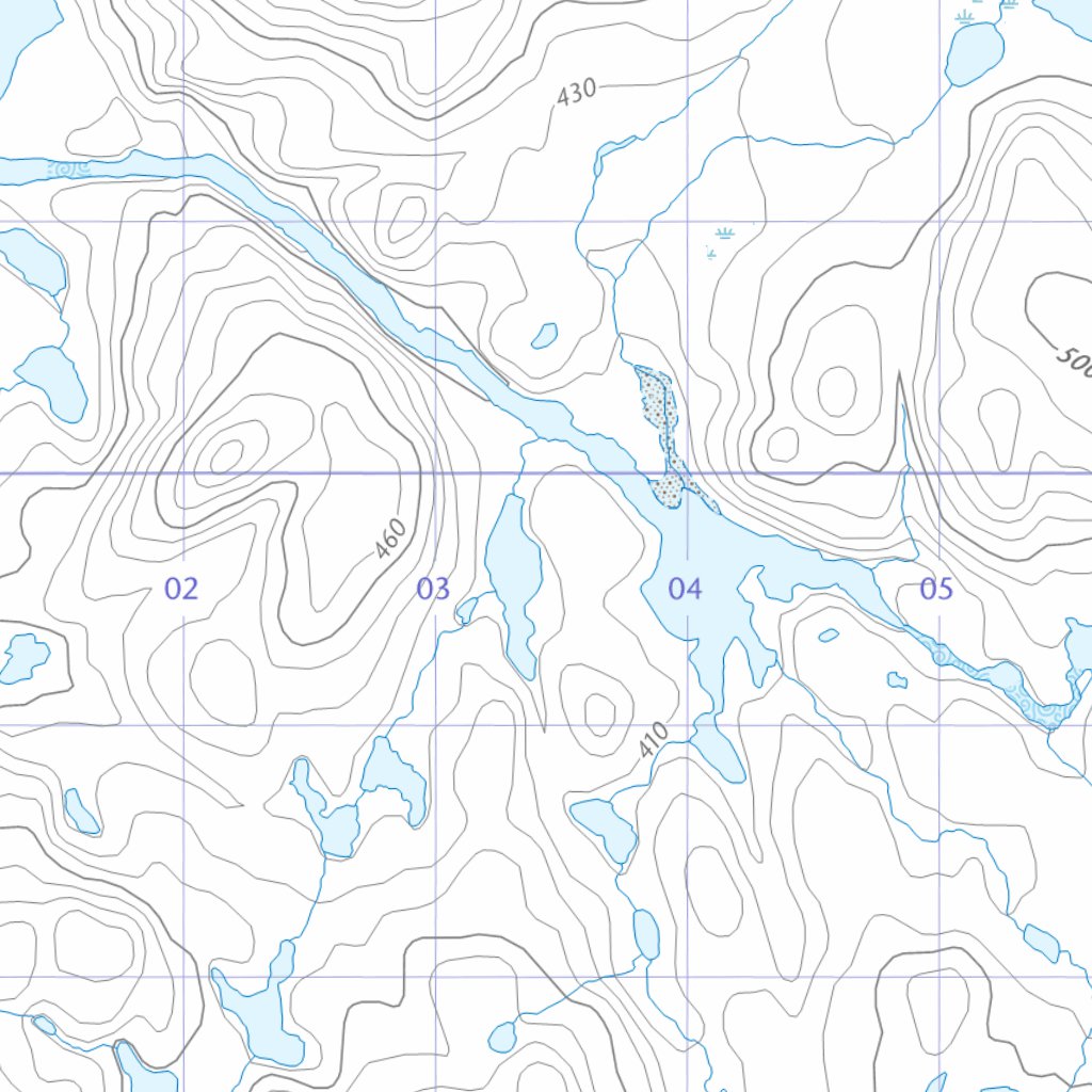Unnamed (026N07 CanTopo) Map by Natural Resources Canada | Avenza Maps