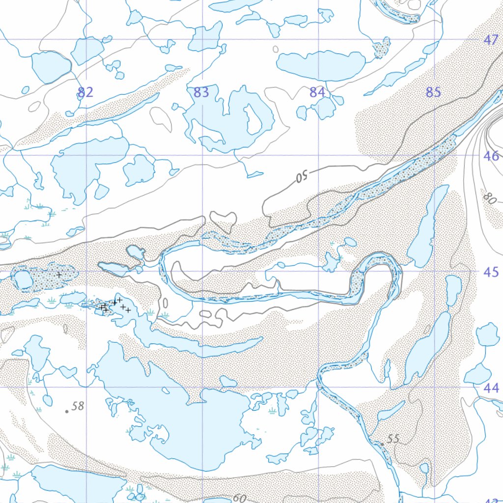 Unnamed (036H06 CanTopo) Map by Natural Resources Canada | Avenza Maps