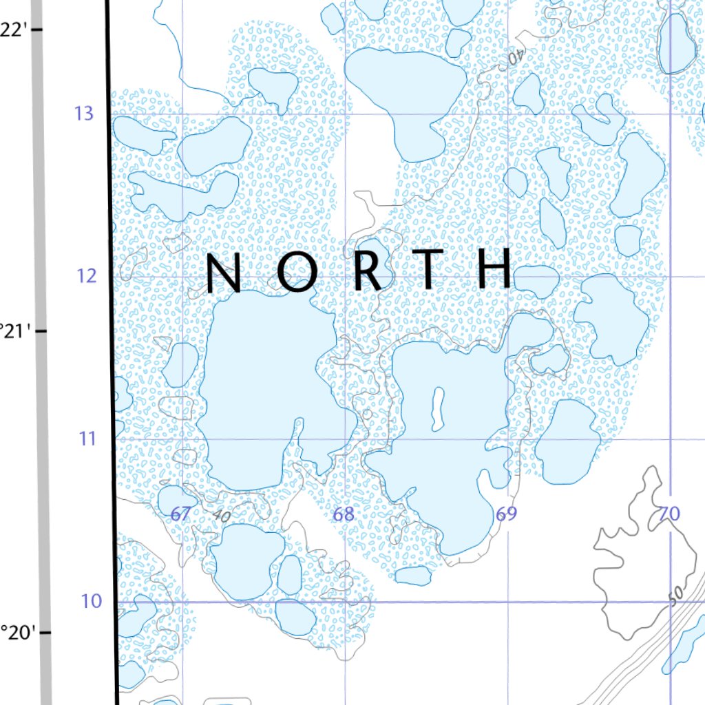 Walter Island (033E05 CanTopo) Map by Natural Resources Canada | Avenza ...