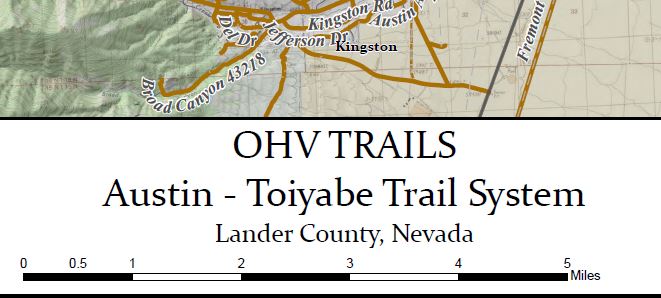 Austin Map by Nevada Department of Conservation and Natural Resources ...