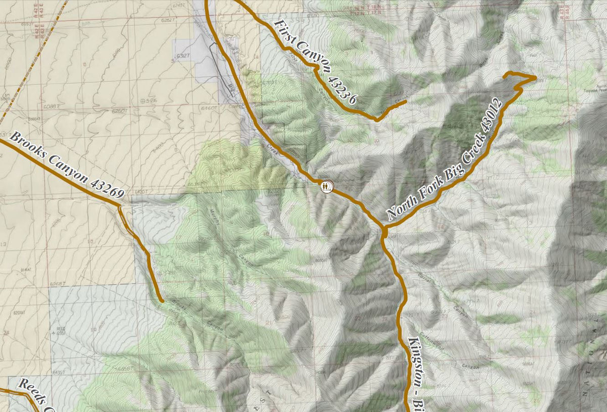 Austin Map by Nevada Department of Conservation and Natural Resources ...