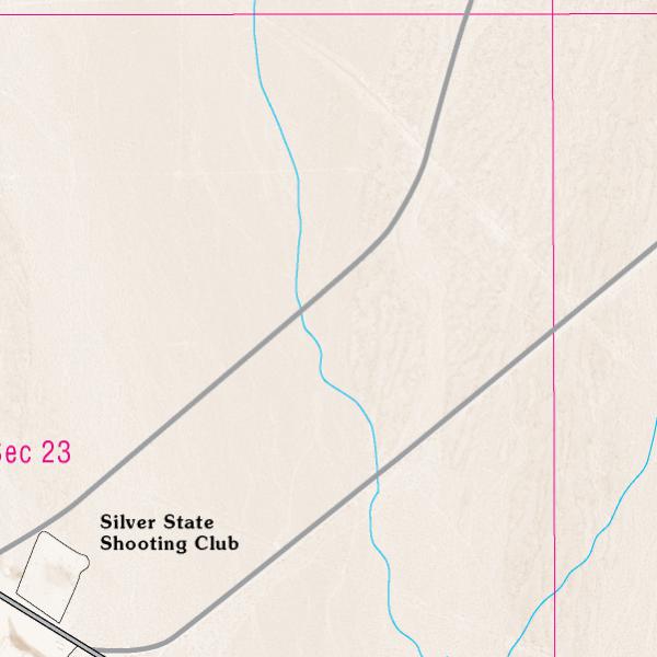 Beatty Area Map by Nevada Department of Transportation | Avenza Maps