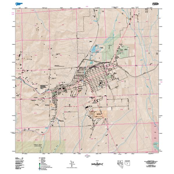 Ely Area Map by Nevada Department of Transportation | Avenza Maps