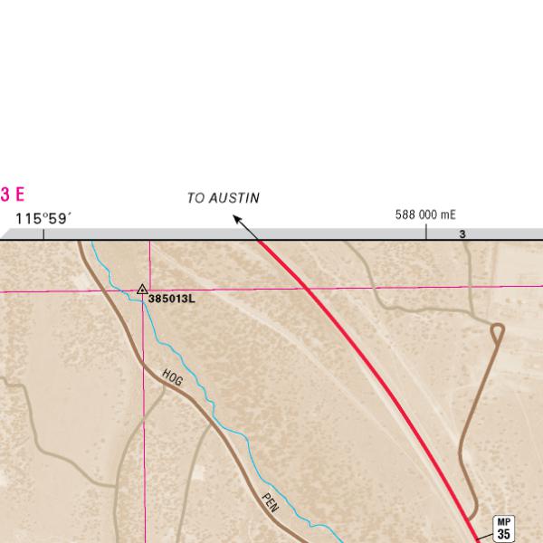 Eureka Area Map by Nevada Department of Transportation | Avenza Maps