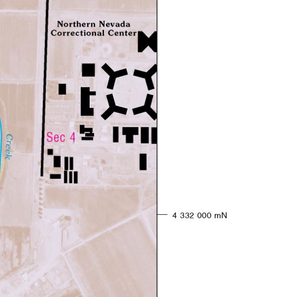 Indian Hills Area Map by Nevada Department of Transportation | Avenza Maps