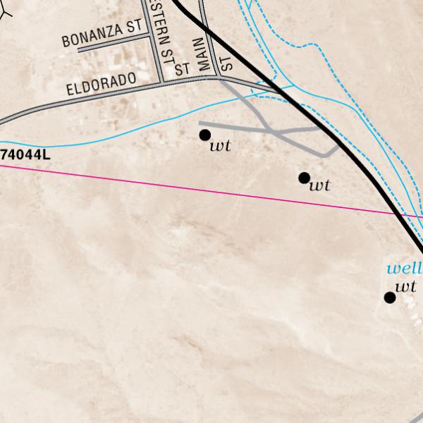 Nelson Area Map by Nevada Department of Transportation | Avenza Maps