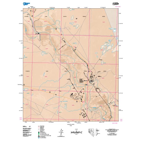 Nixon Area Map by Nevada Department of Transportation | Avenza Maps