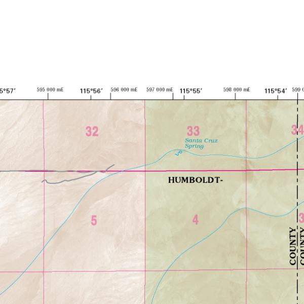 Pahrump Area Map by Nevada Department of Transportation | Avenza Maps
