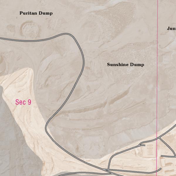 Ruth Area Map by Nevada Department of Transportation | Avenza Maps