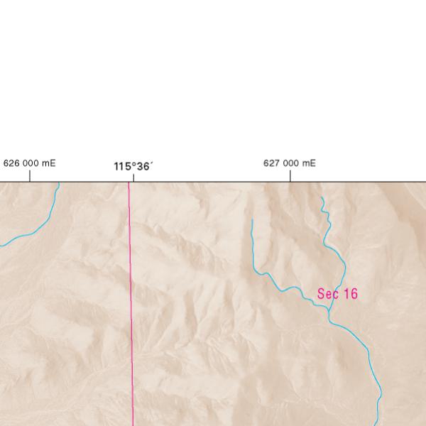 Sandy Valley Area Map by Nevada Department of Transportation | Avenza Maps