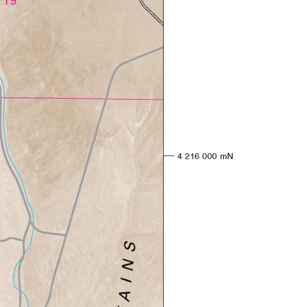Tonopah Area Map by Nevada Department of Transportation | Avenza Maps