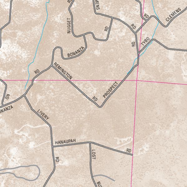 Virginia Highlands Area Map by Nevada Department of Transportation ...