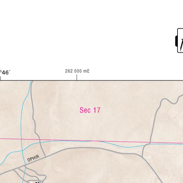 Washoe City Area Map by Nevada Department of Transportation | Avenza Maps