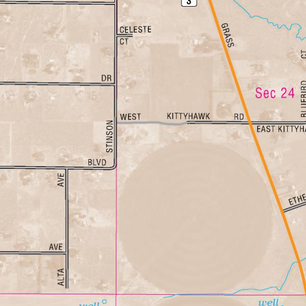 Winnemucca South Area Map by Nevada Department of Transportation ...