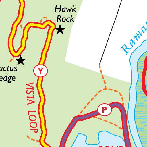 Ramapo Valley Reservation, NJ Map by New York-New Jersey Trail ...