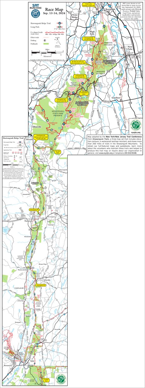 SRT Run/Hike 2024 - Event Map for September 2024 by New York-New Jersey ...