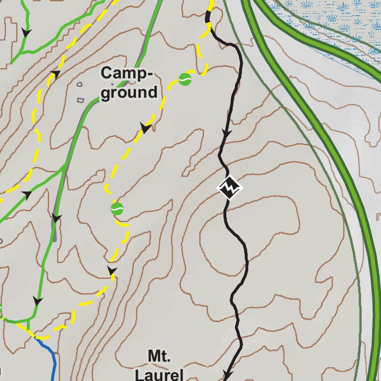 Clarence Fahnestock State Park Winter Trail Map by New York State Parks ...