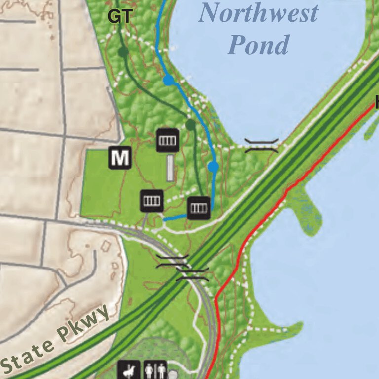 Hempstead Lake State Park Trail Map by New York State Parks | Avenza Maps