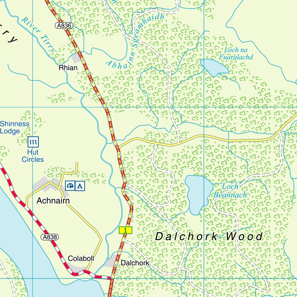 Caithness & Sutherland Tourist Map by Nicolson Digital Ltd | Avenza Maps