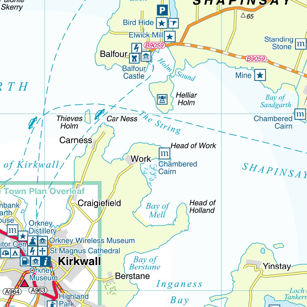 Orkney Islands Map by Nicolson Digital Ltd | Avenza Maps