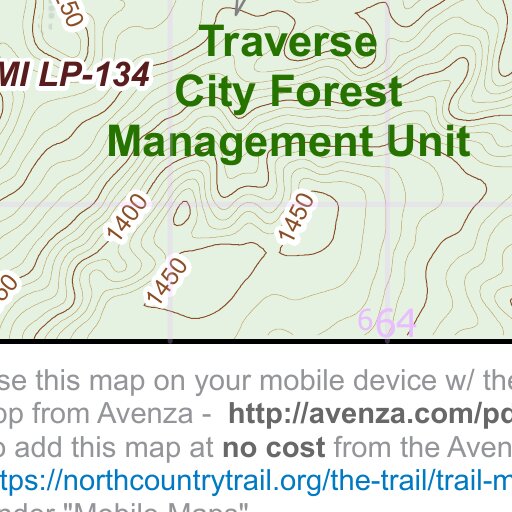 MI-LP-019 Map by North Country Trail Association | Avenza Maps
