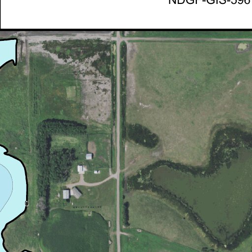 Addie Lake - Griggs County Map by North Dakota Game and Fish Department ...