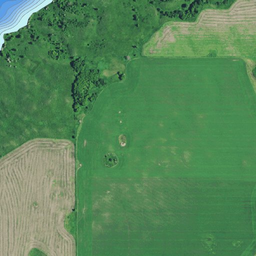 Ashtabula, Lake - Mel Reiman Map by North Dakota Game and Fish ...