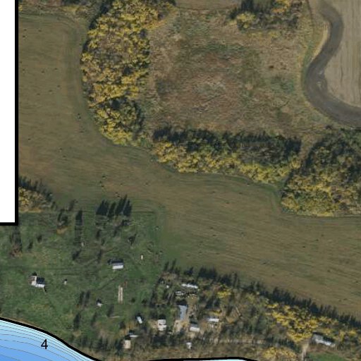 Carpenter Lake - Rolette County Map by North Dakota Game and Fish ...