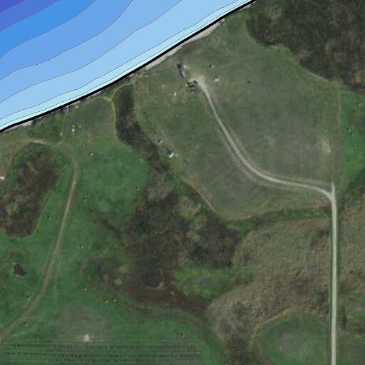 Cherry Lake - Kidder County Map by North Dakota Game and Fish ...