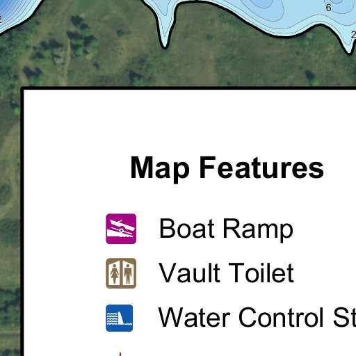 Dead Colt Creek Dam - Ransom County Map by North Dakota Game and Fish ...
