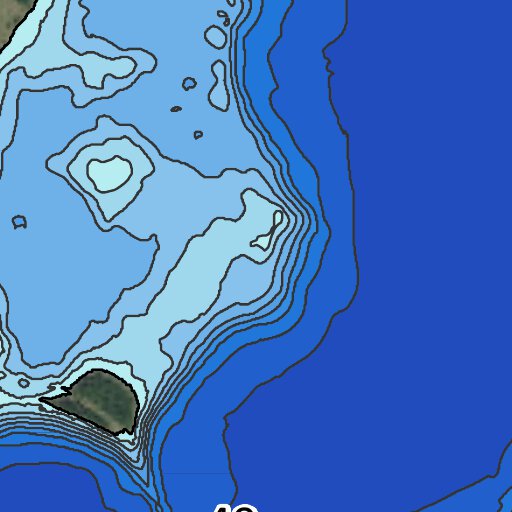 Devils Lake - Blacktiger and Estenson Bay Map by North Dakota Game and ...