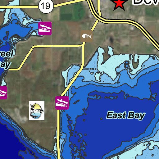 Devils Lake - Lake Overview Map by North Dakota Game and Fish ...