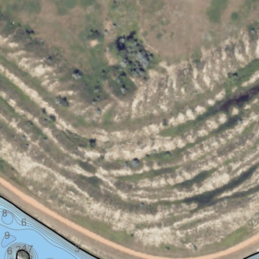 Harmony Lake - Mercer County Map by North Dakota Game and Fish ...