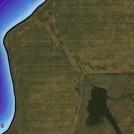 Makoti Lake - Ward County Map by North Dakota Game and Fish Department ...
