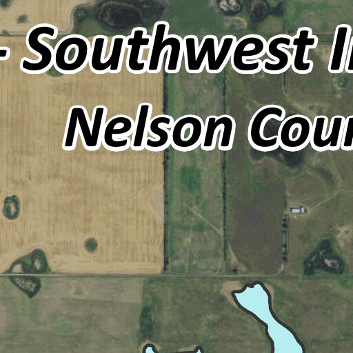 Stump Lake - Sourthwest Area Map by North Dakota Game and Fish ...