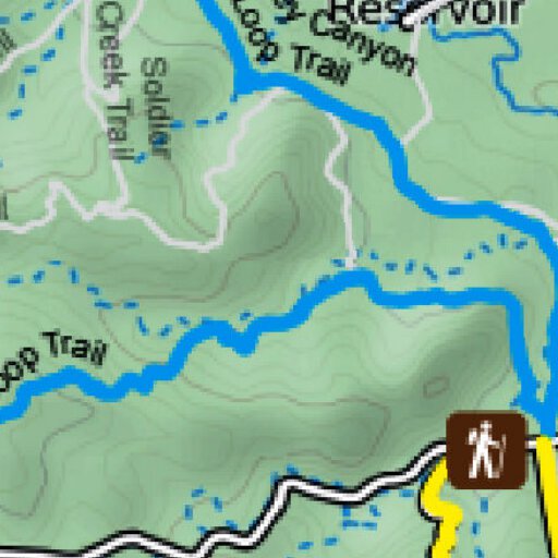 Fort Robinson South Map by Northwest Nebraska Trails Association ...