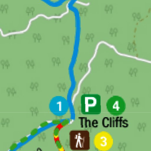 Nebraska National Forest - The Cliffs Map by Northwest Nebraska Trails ...