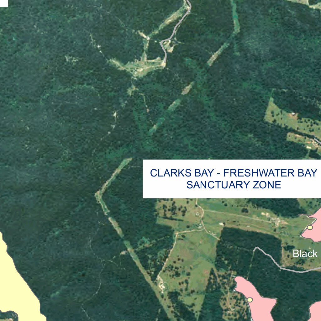 Batemans Marine Park Zoning Map by NSW Department of Primary Industries ...