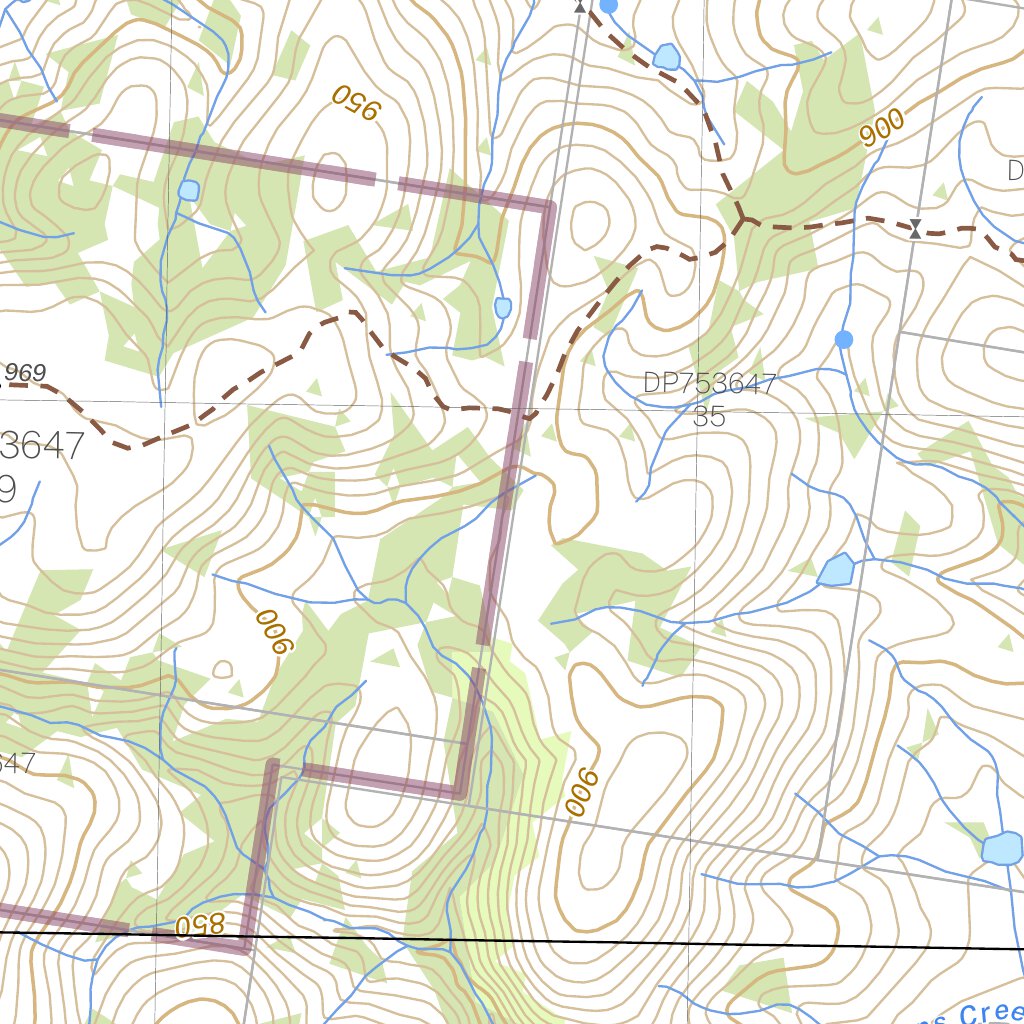 Abington 9137-3N Map by NSW Government Spatial Services | Avenza Maps