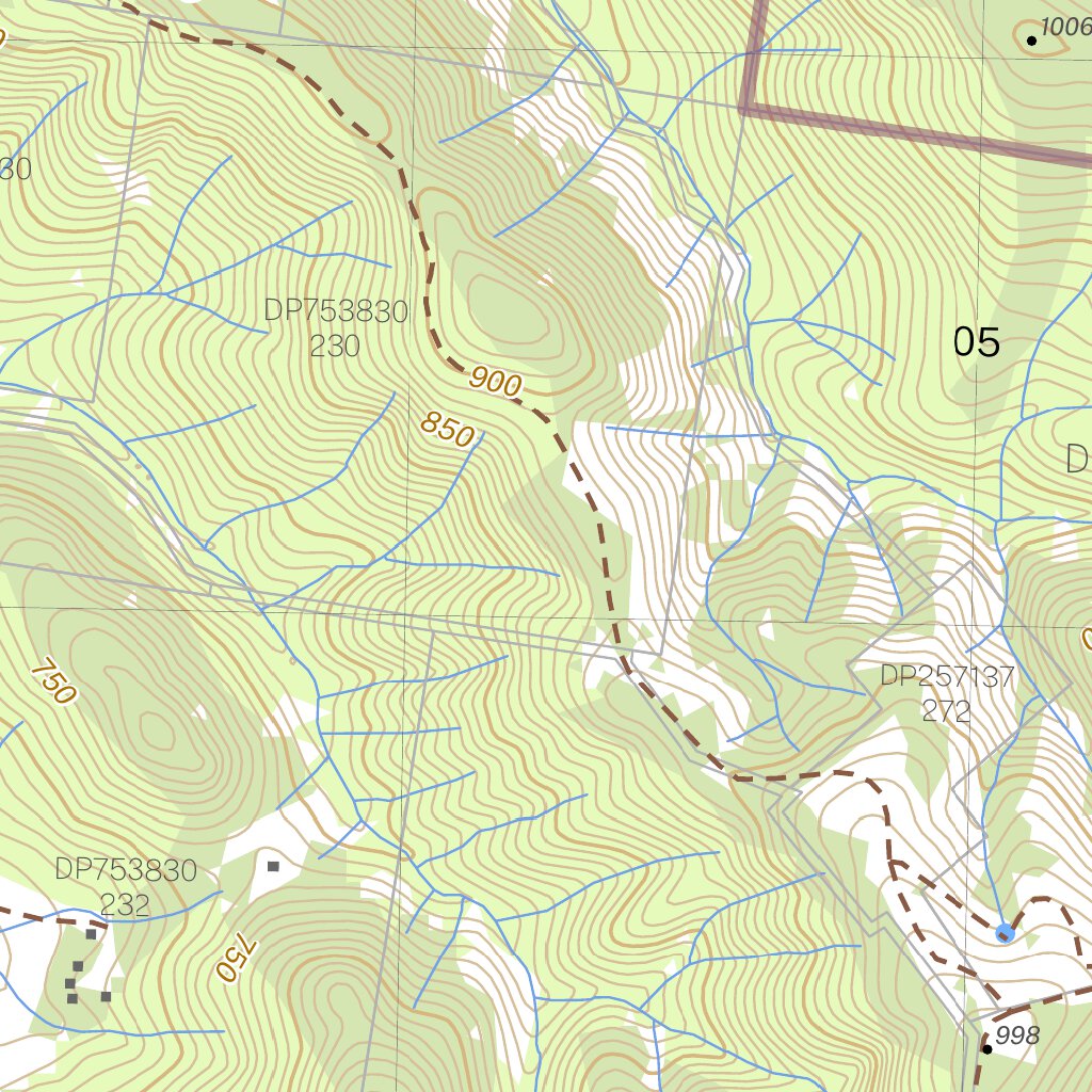 Attunga 9036-2S Map by NSW Government Spatial Services | Avenza Maps