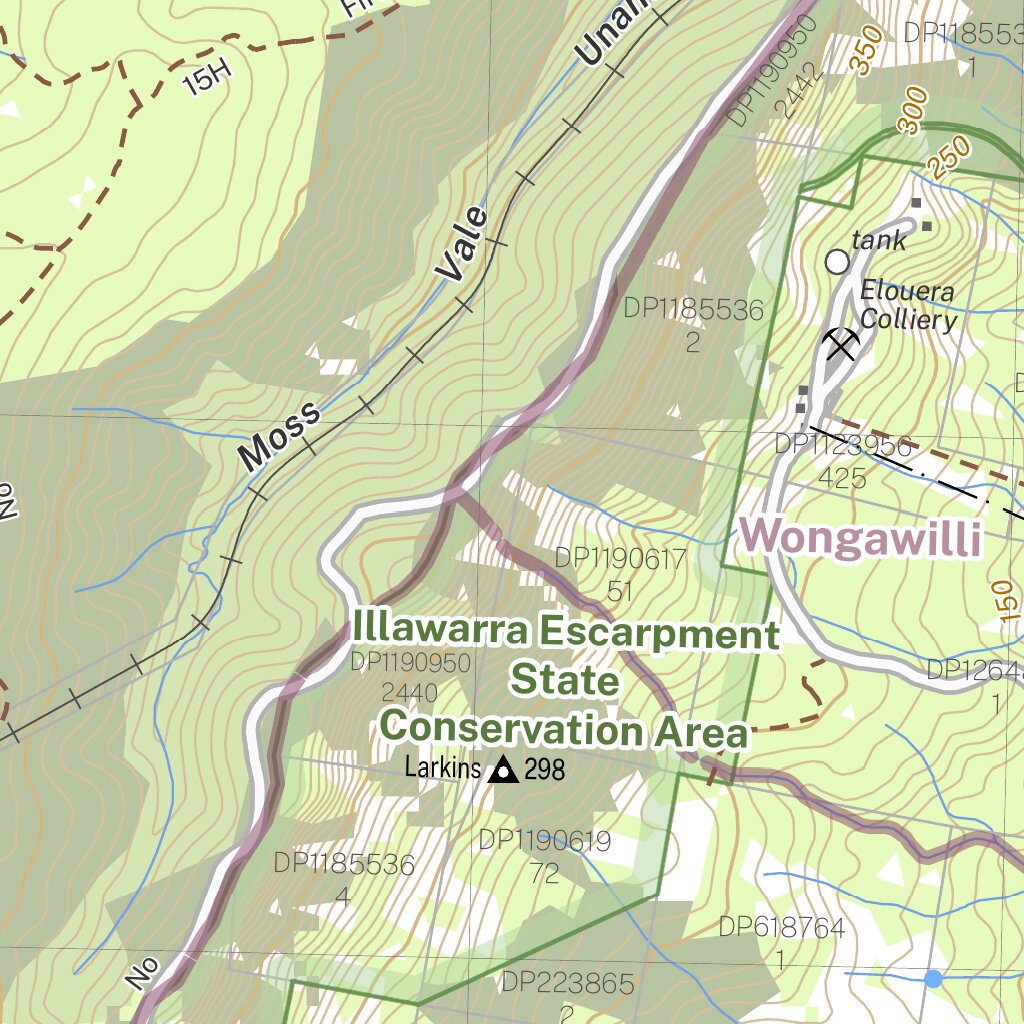 Avon River 9029-3S Map by NSW Government Spatial Services | Avenza Maps