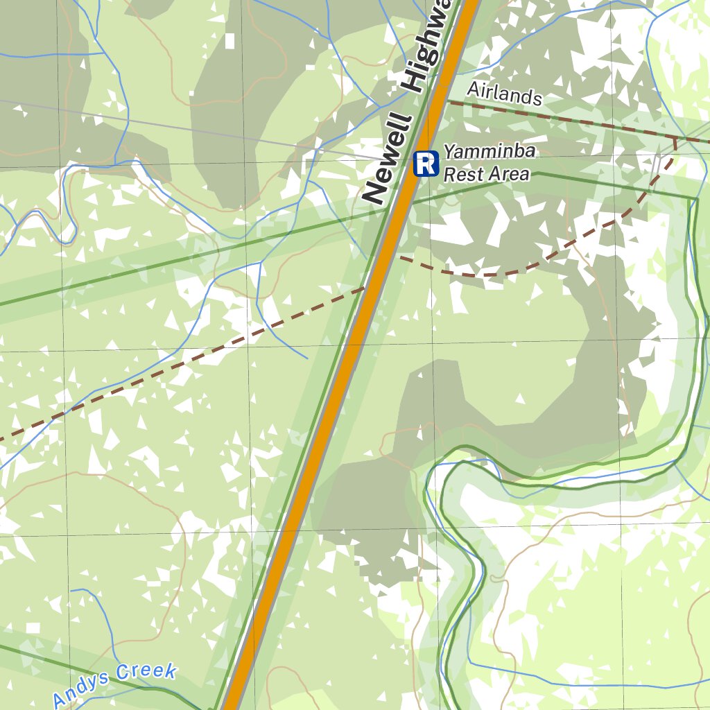 Baradine 8736-S Map by NSW Government Spatial Services | Avenza Maps