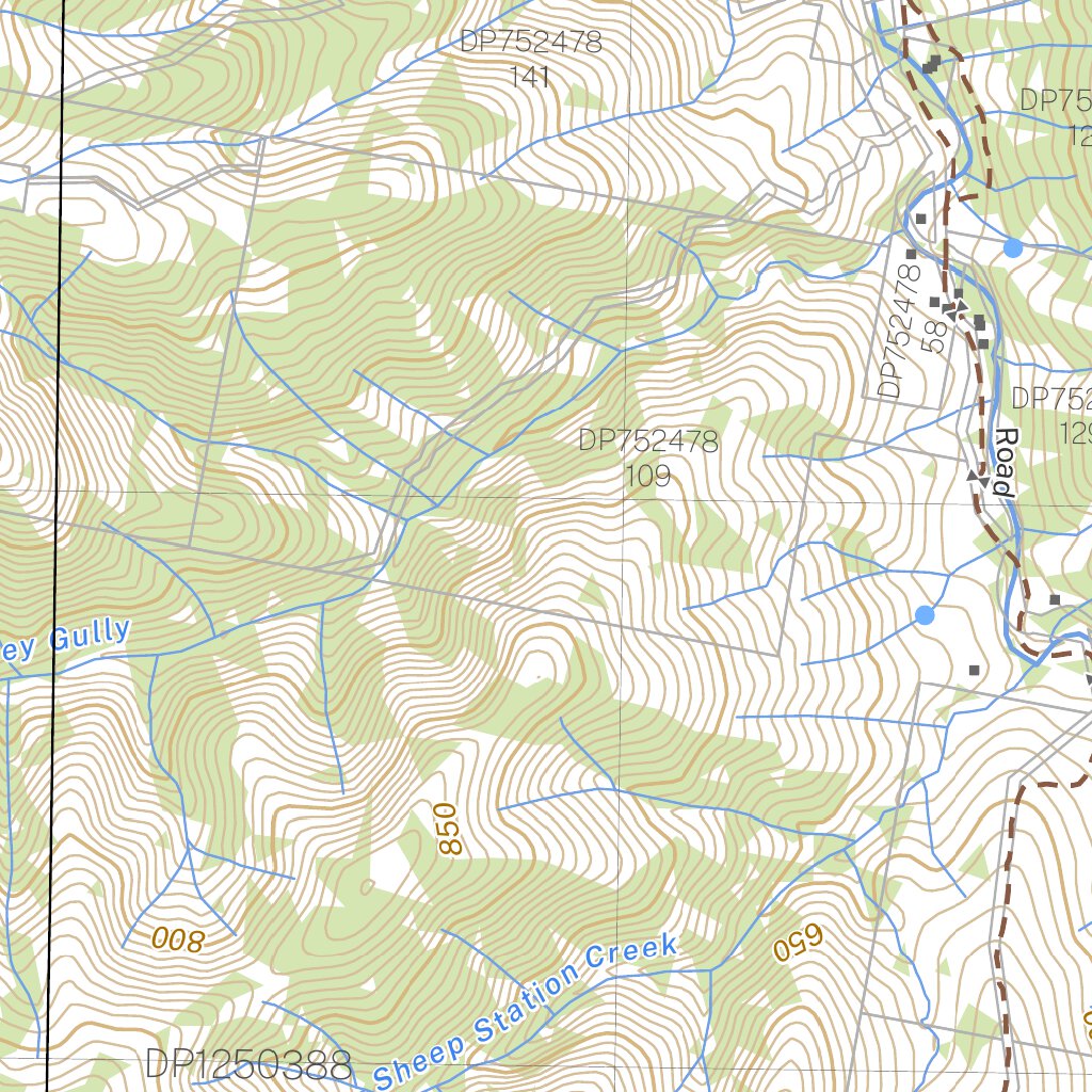 Barrington Tops 9133-1N Map by NSW Government Spatial Services | Avenza ...