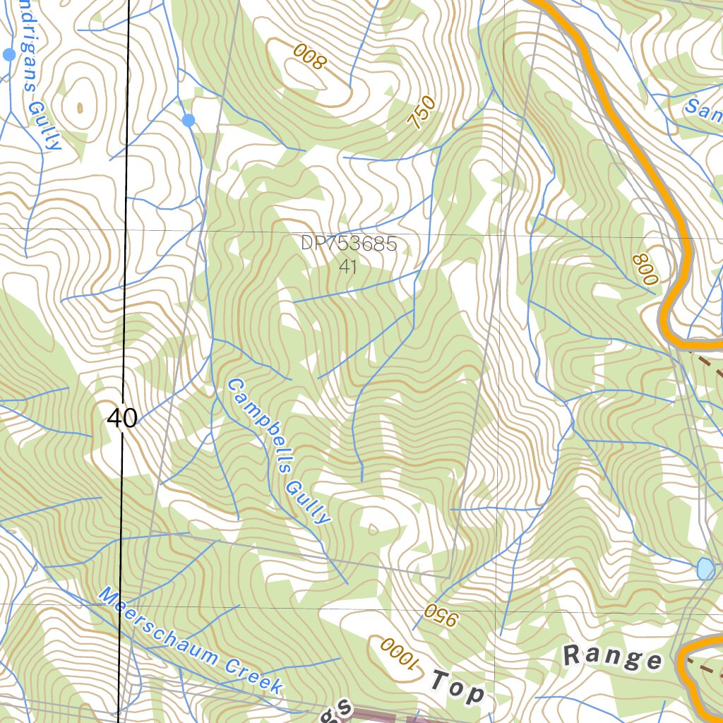 Barry 9134-1N Map by NSW Government Spatial Services | Avenza Maps