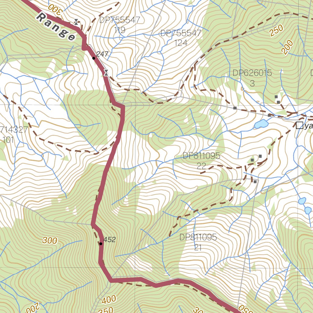 Bellbrook 9436-3N Map by NSW Government Spatial Services | Avenza Maps