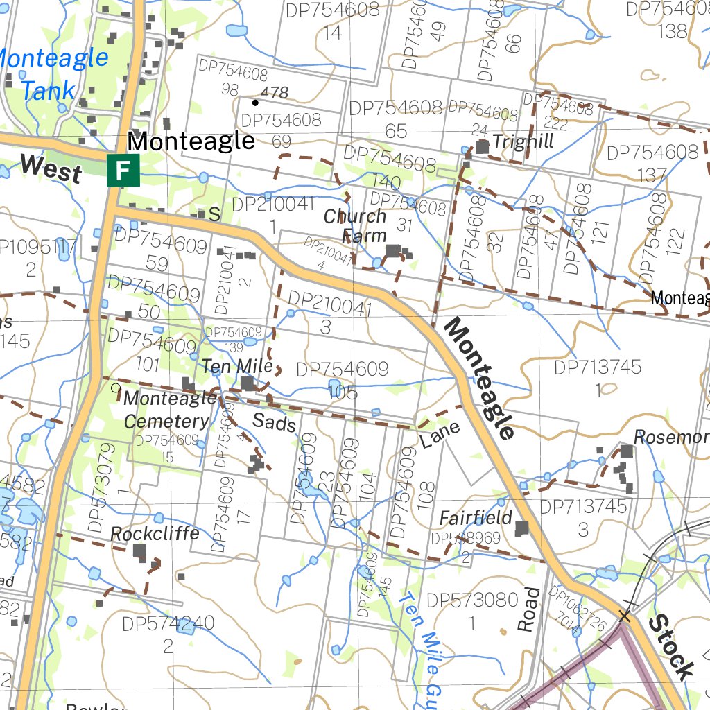 Bendick Murrell 8529-N Map by NSW Government Spatial Services | Avenza Maps